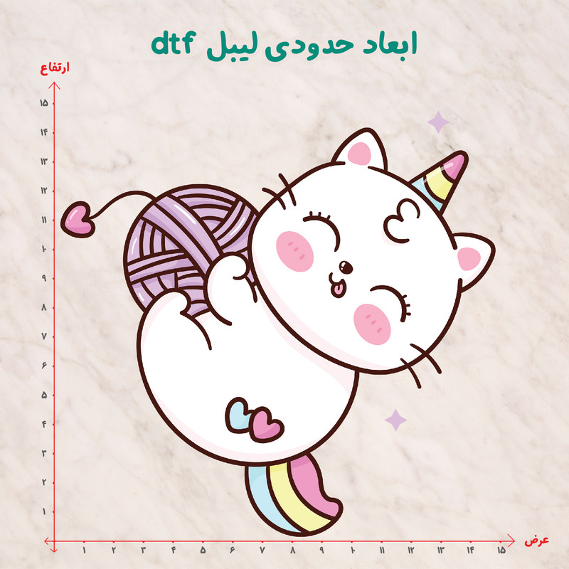 قیمت و خرید استیکر پارچه و لباس مدل dtf طرح یونیکورن کد H15.947 مجموعه 4 عددی