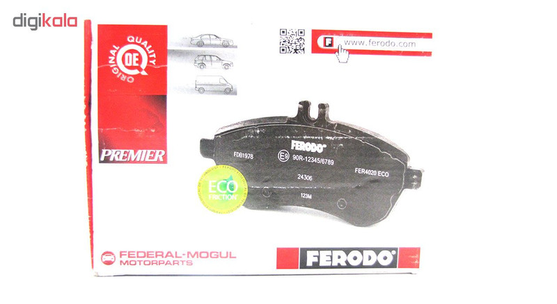 قیمت و خرید لنت ترمز جلو فرودو مدل FDB1698 مناسب برای تویوتا لندکروز