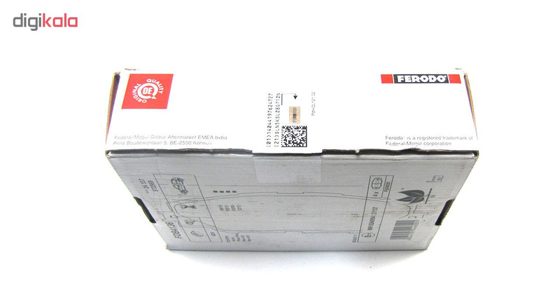 قیمت و خرید لنت ترمز جلو فرودو مدل FDB1698 مناسب برای تویوتا لندکروز