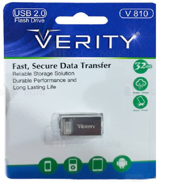 قیمت و خرید فلش مموری وریتی مدل V810 USB2.0 ظرفیت 32 گیگابایت بسته 5 عددی