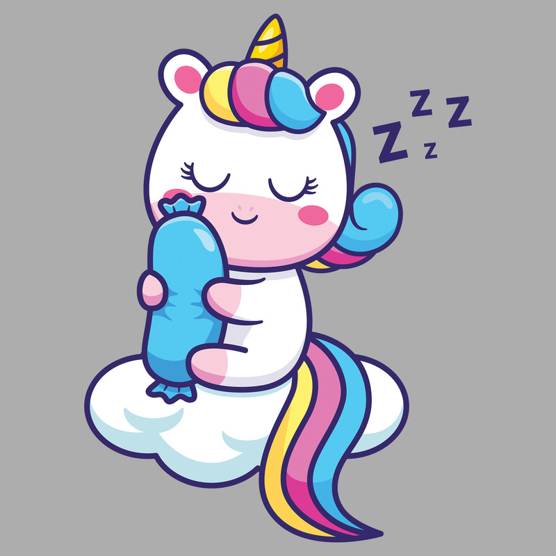 قیمت و خرید استیکر پارچه و لباس مدل dtf طرح یونیکورن کد H15.635 مجموعه 4 عددی