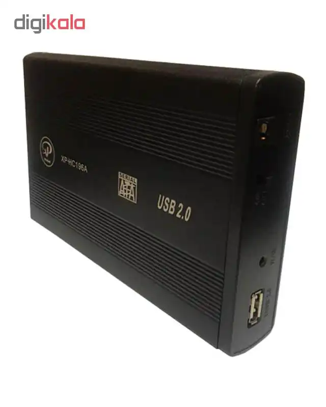 ⭐️ خرید اینترنتی باکس تبدیل SATA به USB 2.0 هارددیسک 3.5 اینچ ایکس پی پروداکت مدل XP-HC196A ...