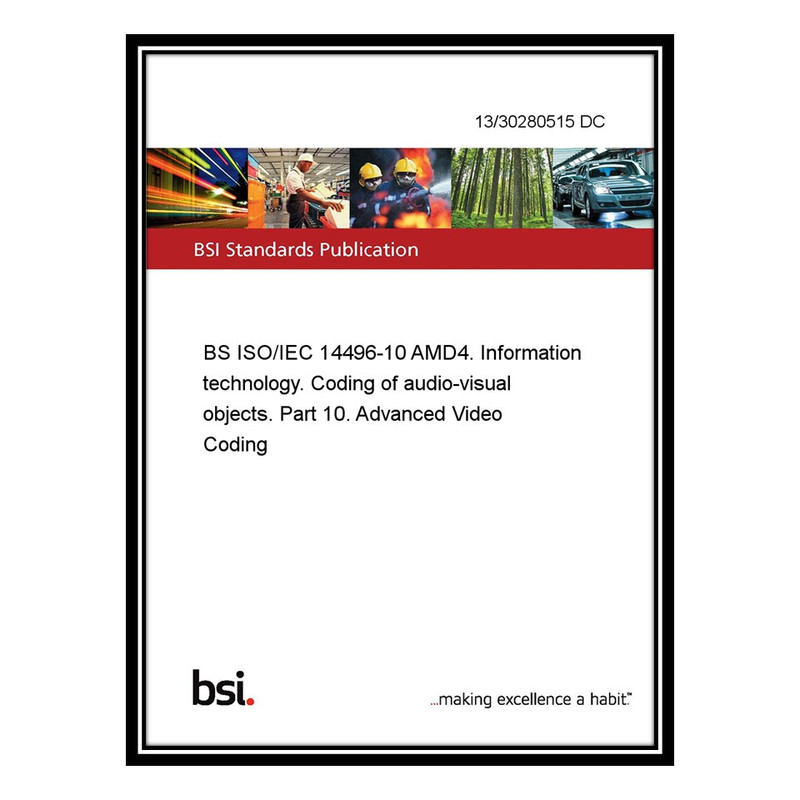 قیمت و خرید کتاب ISO/IEC 14496-10:2022 - Information technology - Coding of audio-visual objects ...