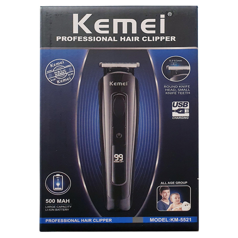 قیمت و خرید ماشین اصلاح موی صورت کیمی مدل KM-5521