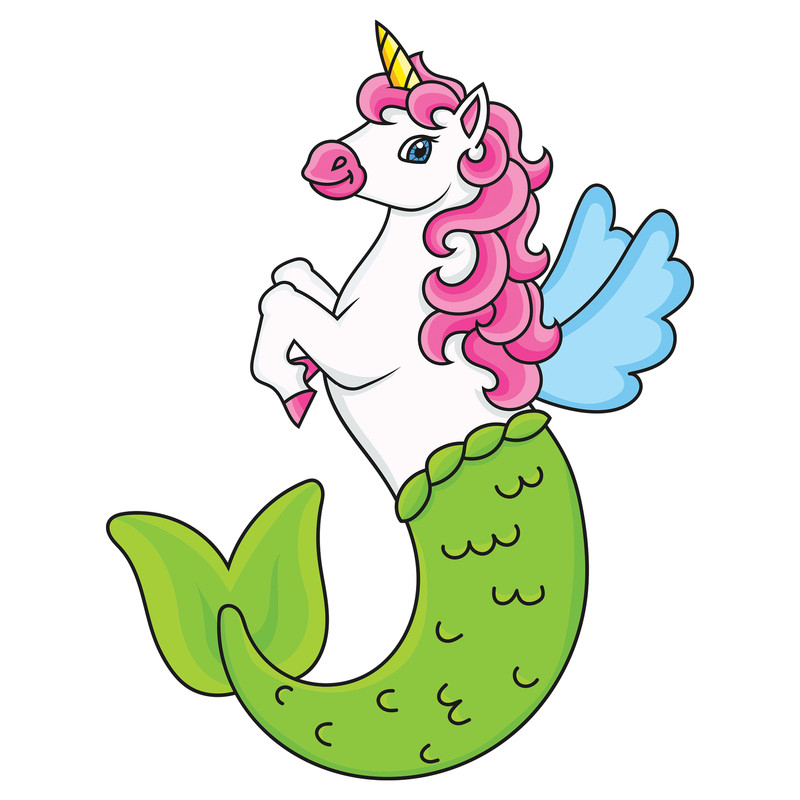 قیمت و خرید استیکر پارچه و لباس مدل dtf طرح یونیکورن کد H20.265 مجموعه 3 عددی