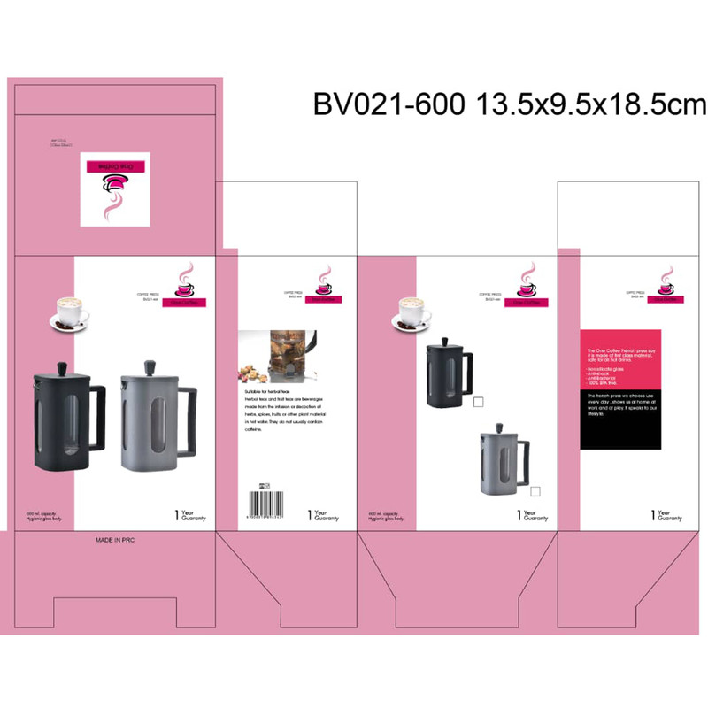قیمت و خرید فرنچ پرس وان کافی مدل BV107- 600