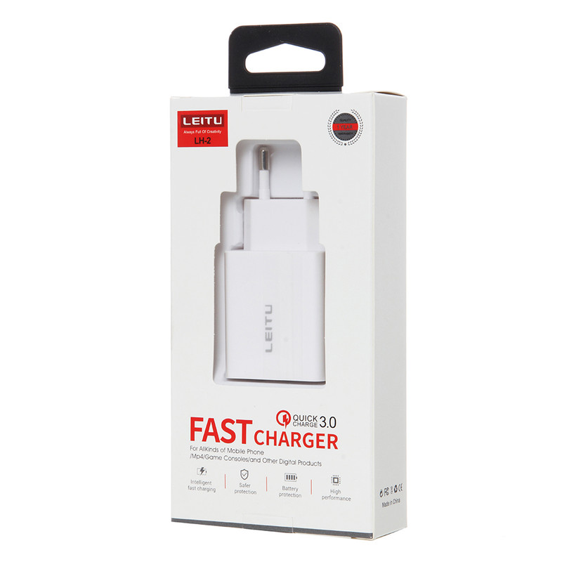 قیمت و خرید شارژر دیواری لیتو مدل LH - 2 به همراه کابل تبدیل USB-C