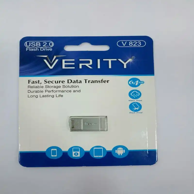 ⭐️ قیمت و خرید فلش مموری وریتی مدل V823 USB2.0 ظرفیت 64 گیگابایت - لوپیکو
