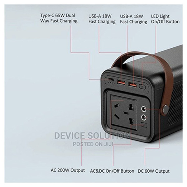 قیمت و خرید پاوربانک یوبائو مدل EN200W PD ظرفیت 52800 میلی آمپر ساعت