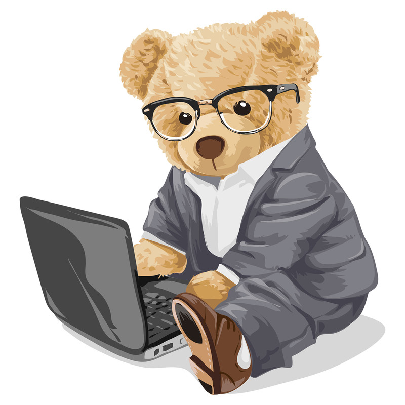 قیمت و خرید استیکر پارچه و لباس مدل dtf طرح تدی کد H20.136 مجموعه 3 عددی