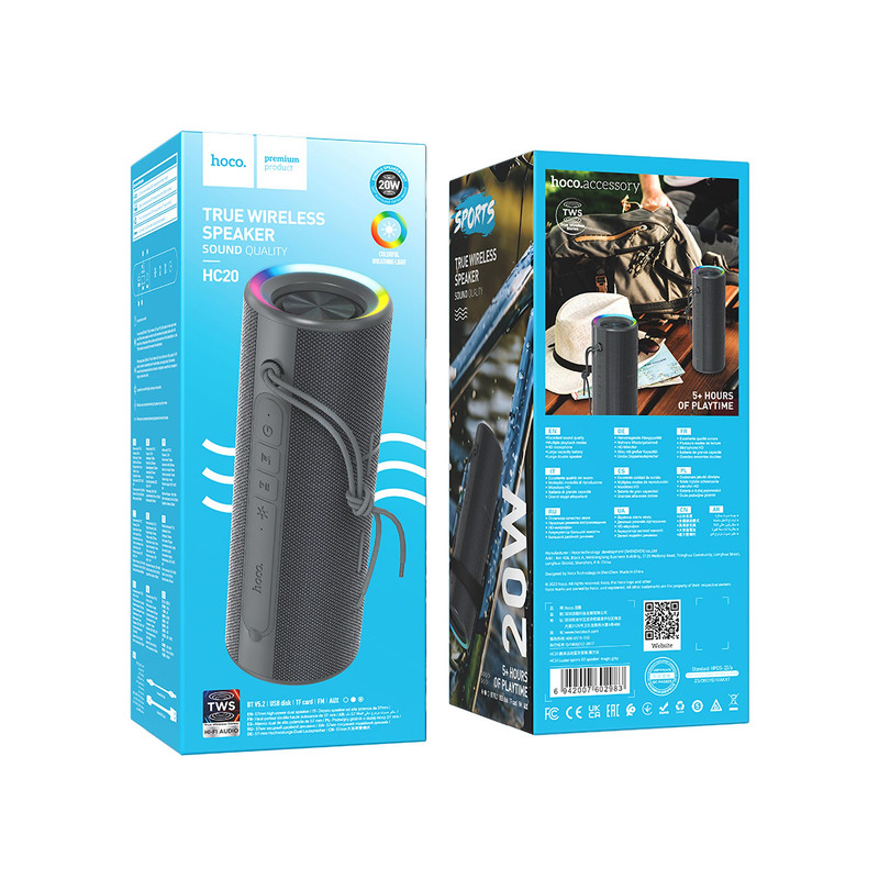 قیمت و خرید اسپیکر بلوتوثی هوکو مدل HC20