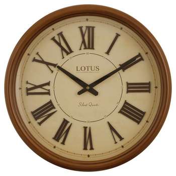 قیمت و خرید ساعت دیواری لوتوس کد BELLFLOWER W-357