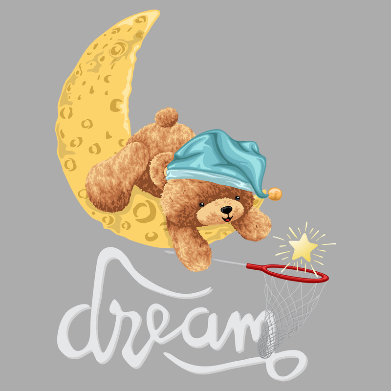 قیمت و خرید استیکر پارچه و لباس مدل dtf طرح تدی کد H20.101 مجموعه 24 عددی