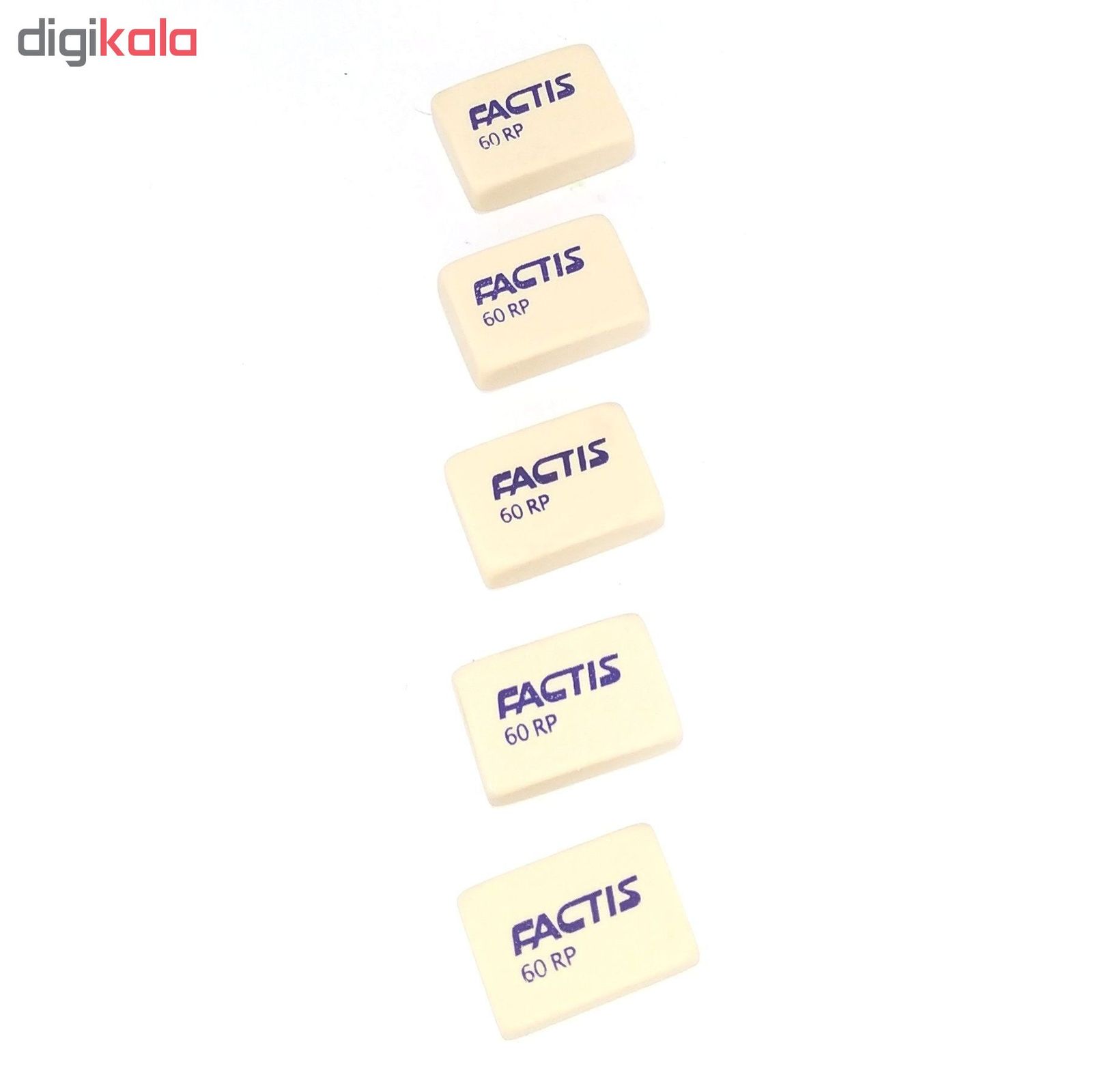 قیمت و خرید پاک کن فکتیس مدل 60RP بسته 5 عددی