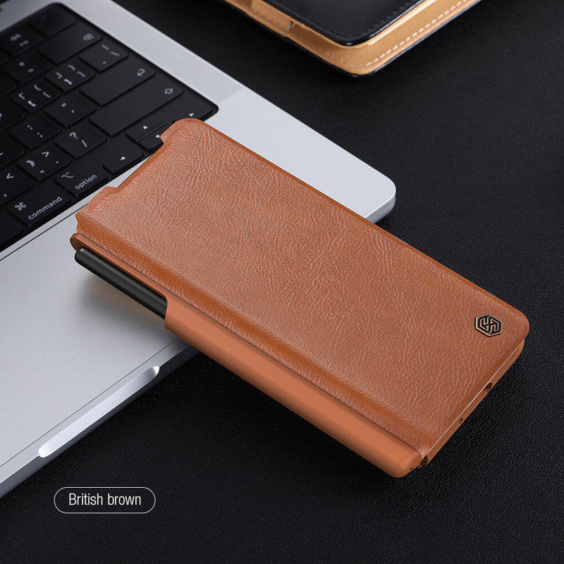 قیمت و خرید کیف کلاسوری نیلکین مدل Qin Pro Leather مناسب برای گوشی
