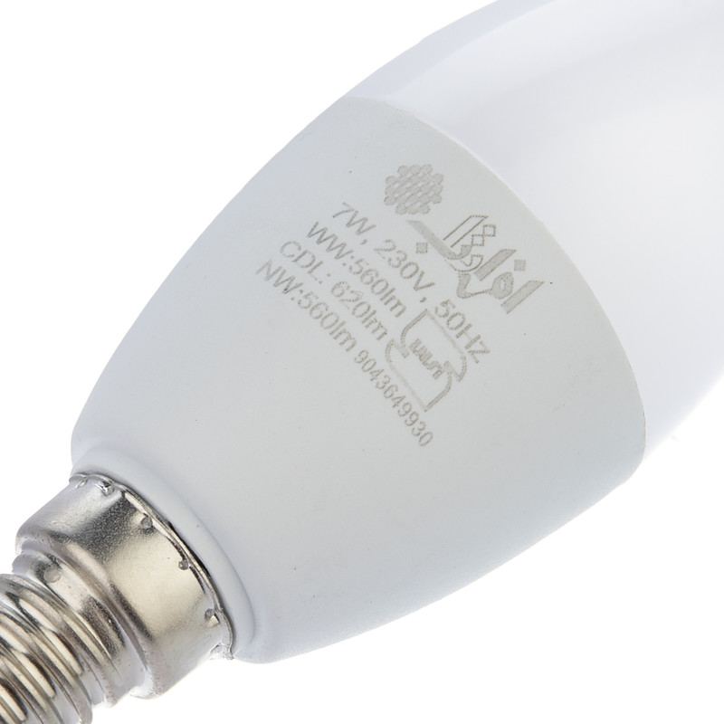 قیمت و خرید لامپ ال ای دی 7 وات افراتاب مدل AF-C37-7W پایه E14