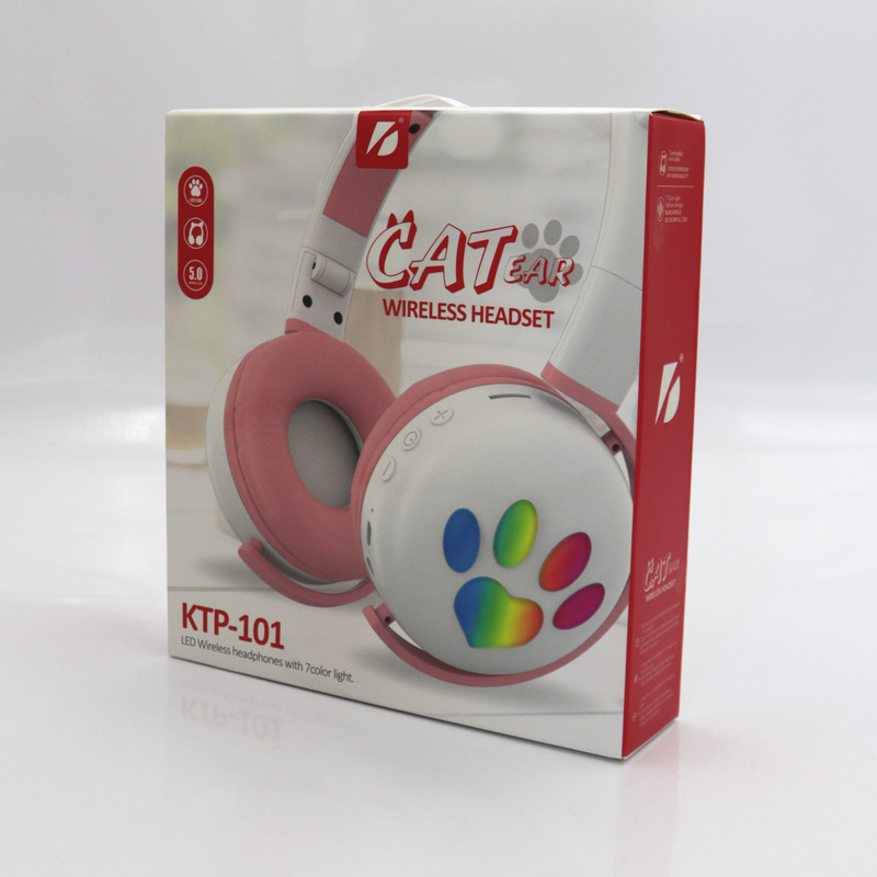 قیمت و خرید هدست بلوتوثی مدل گربه ای کد YPPK-KTP-101