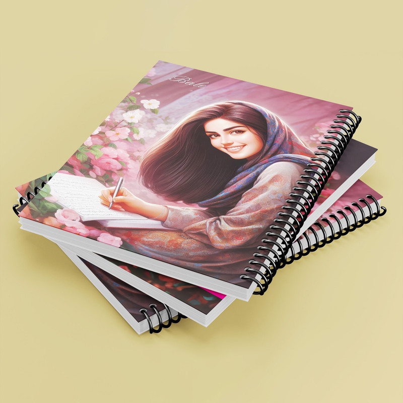 قیمت و خرید دفتر طراحی 100 برگ انتشارات بله مدل کاغذ ضخیم طرح دخترانه ...