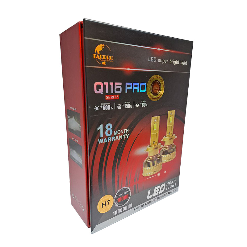 قیمت و خرید هدلایت تکپرو مدل Q115 پایه H1 بسته دو عددی