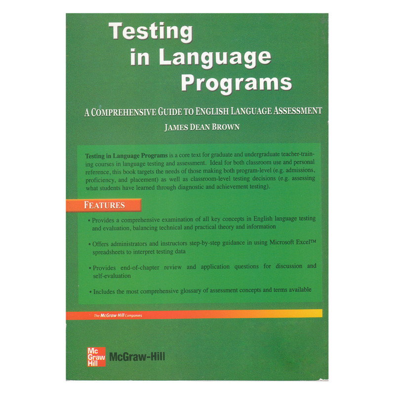 قیمت و خرید کتاب Testing in Language Programs New Edition اثر James ...