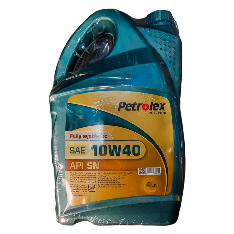 قیمت و خرید روغن موتور پترولکس مدل 10W40 SN حجم 4 لیتر