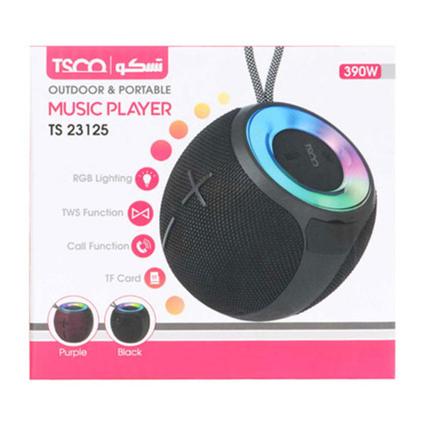 قیمت و خرید اسپیکر بلوتوثی قابل حمل تسکو مدل TS 23125