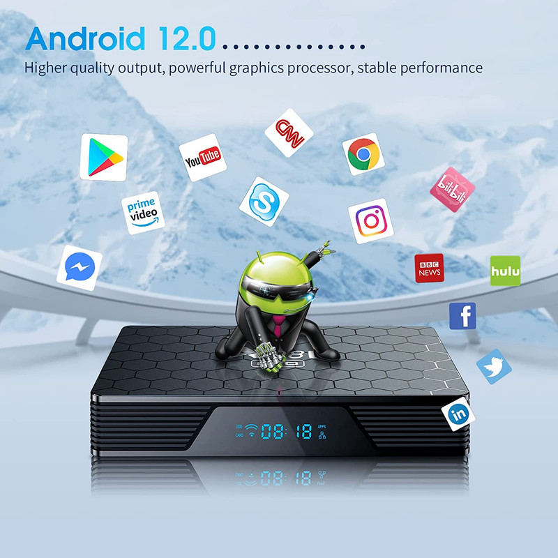 قیمت و خرید اندروید باکس مدل X98H Pro 4K