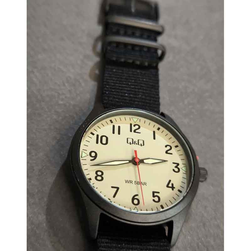 قیمت و خرید ساعت مچی عقربه‌ای مردانه کوارتز کیو اند کیو مدل Q76B-008PY