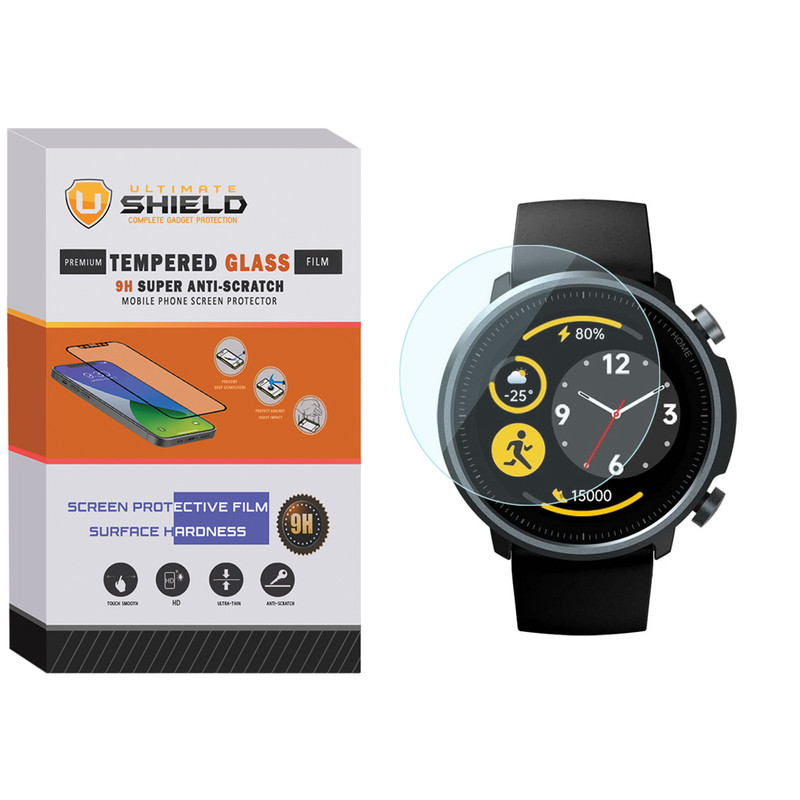 قیمت و خرید محافظ صفحه نمایش شیشه ای آلتیمیت شیلد مدل SH-UL مناسب برای ساعت هوشمند شیائومی Mibro A1