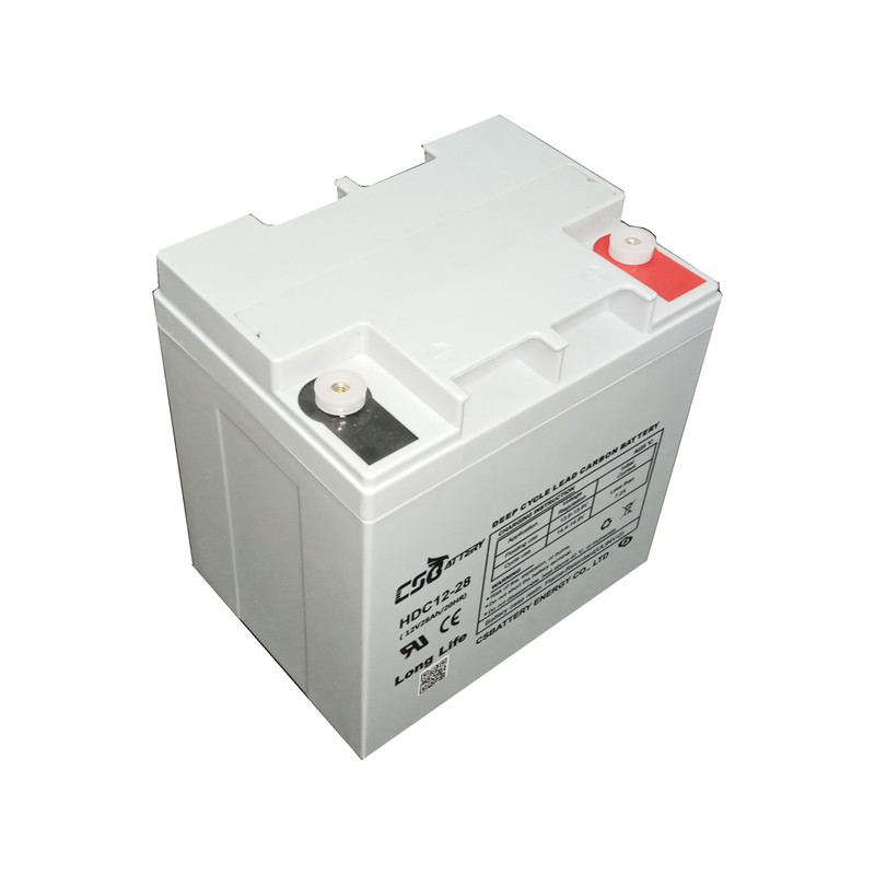قیمت و خرید باتری یو پی اس 12 ولت 28 آمپرساعت سی اس بی مدل HDC12-28