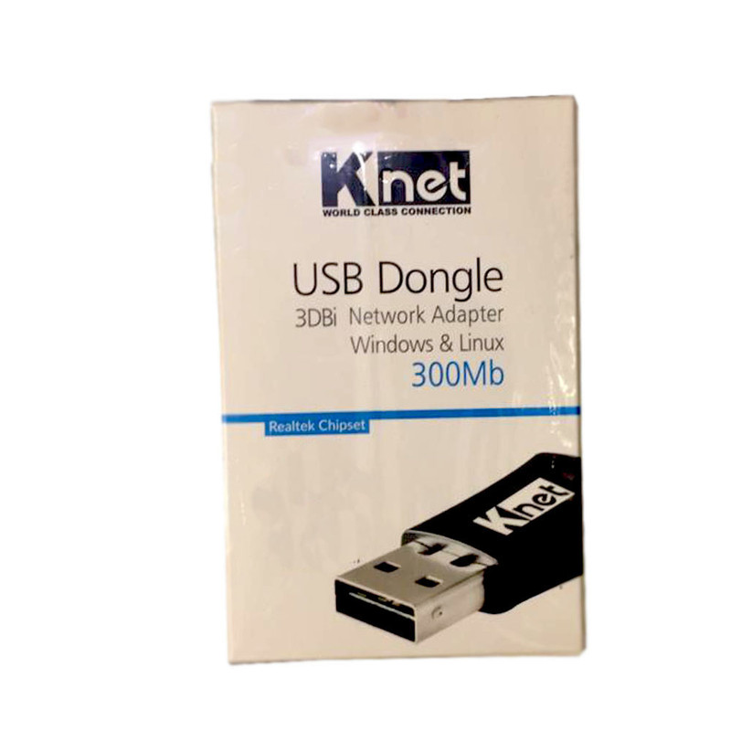 قیمت و خرید کارت شبکه بی سیم USB کِی نت مدل 3DBI 300M