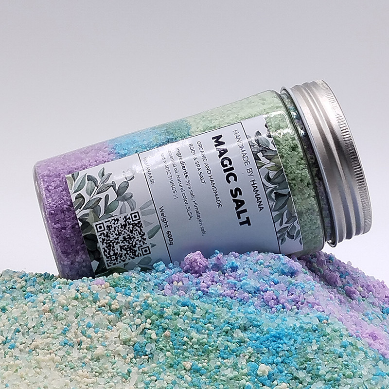 قیمت و خرید نمک حمام هامانا مدل Magic Salt وزن 600 گرم