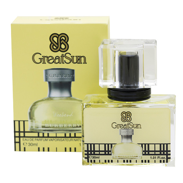 قیمت و خرید عطر جیبی زنانه گریت سان مدل باربری ویکند حجم 30 میلی لیتر