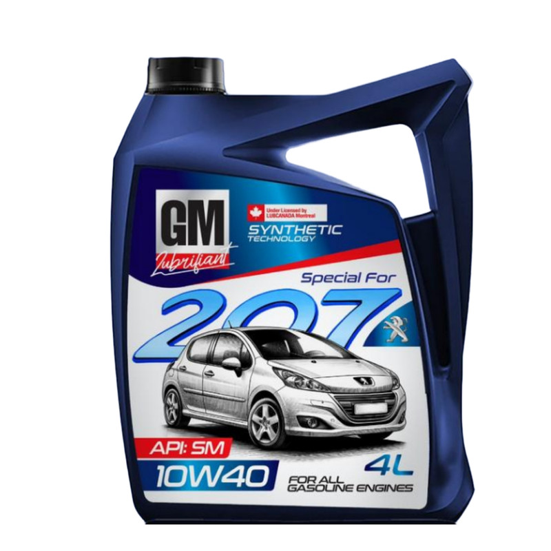 ️⭐️ قیمت و خرید روغن موتور جی ام لوبریفیانت مدل 207 SM 10W40 حجم 4 لیتر