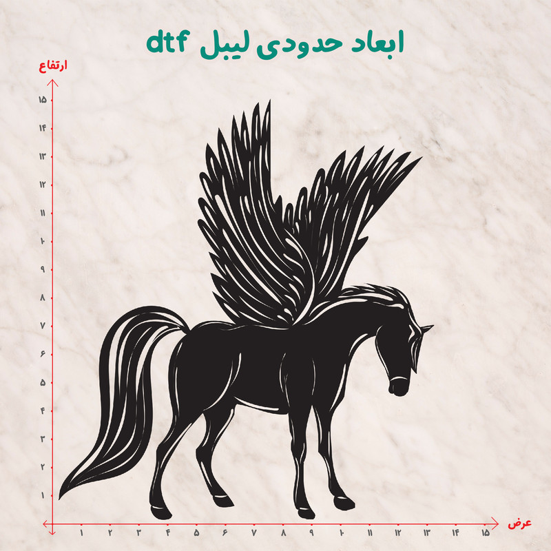 قیمت و خرید استیکر پارچه و لباس مدل dtf طرح یونیکورن کد H15.1234 مجموعه 4 عددی