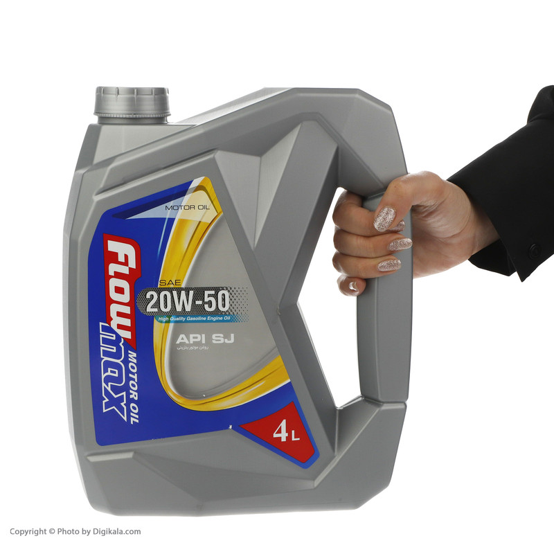 قیمت و خرید روغن موتور فلومکس مدل SJ 20W50 حجم 4 لیتر