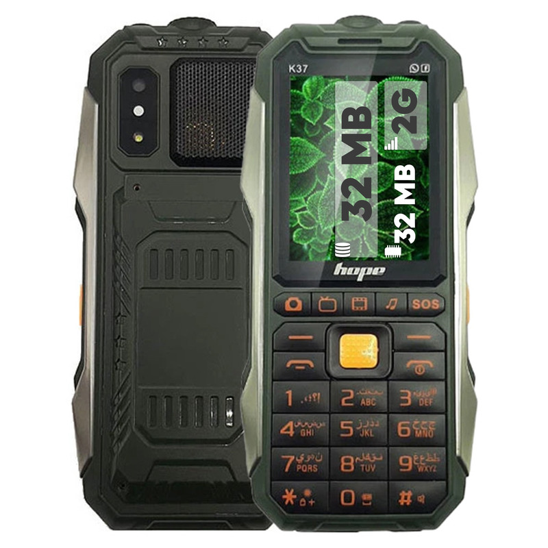 قیمت و خرید گوشی موبایل هوپ مدل K37 سه سیم کارت