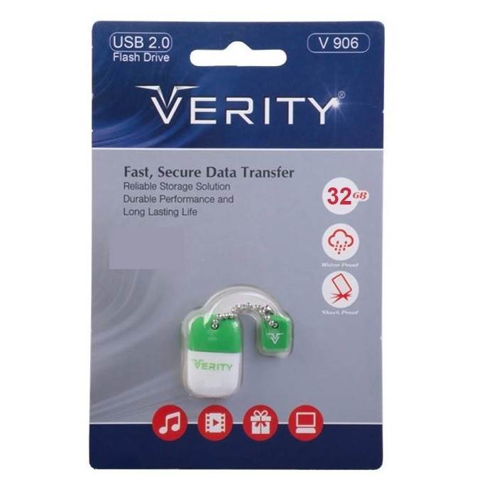 قیمت و خرید فلش مموری وریتی مدل V906 ظرفیت 32 گیگابایت