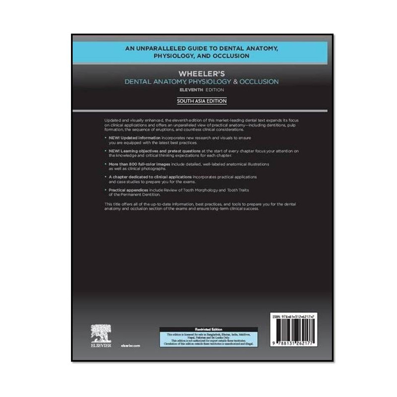 قیمت و خرید کتاب WHEELER’S Dental Anatomy, Physiology, and Occlusion ...