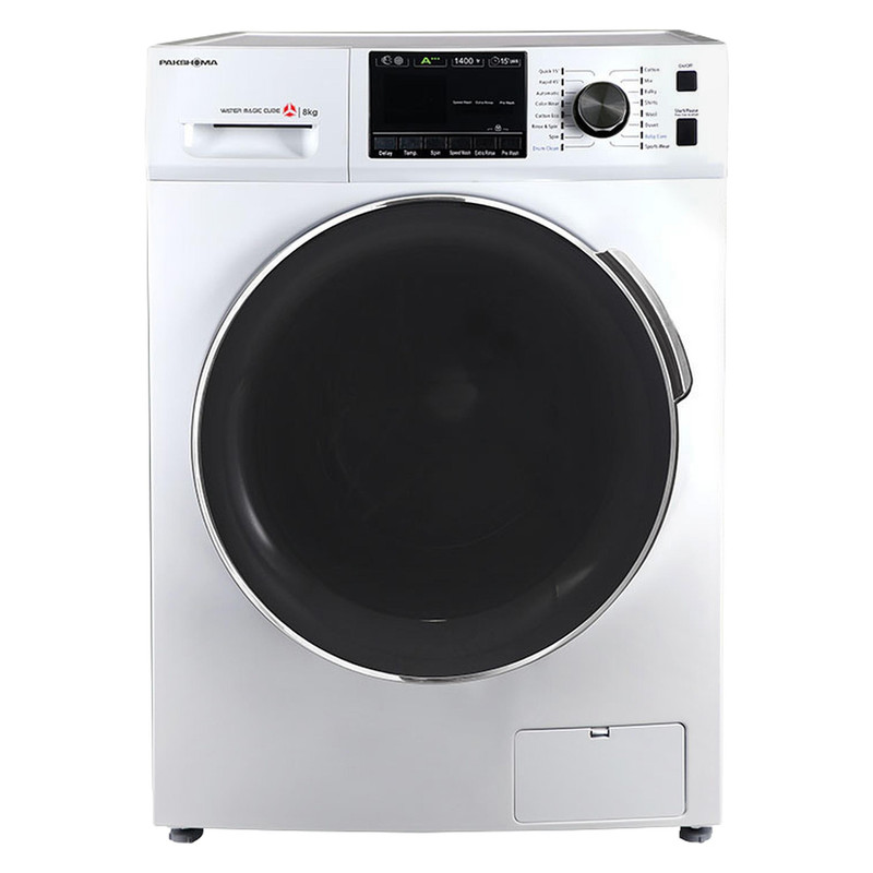 قیمت و خرید ماشین لباسشویی 8 اتوماتیک پاکشوما مدل BWF 40804 WT