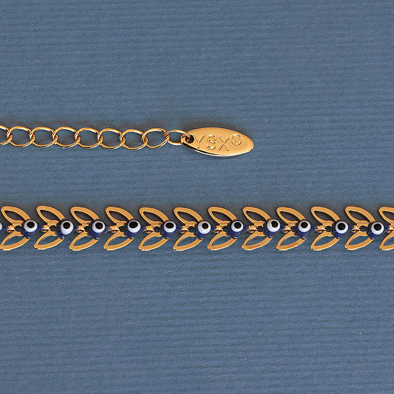 قیمت و خرید پابند زنانه وای اس ایکس مدل چشم کد tdp107