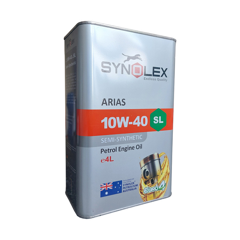 قیمت و خرید روغن موتور سینولکس مدل 10W-40 SL حجم 4 لیتر