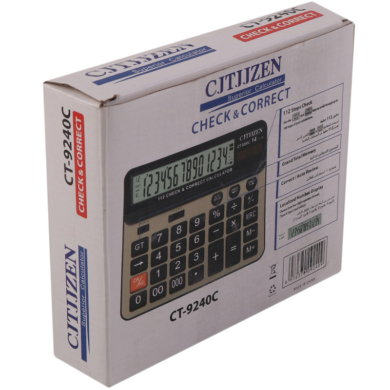 قیمت و خرید ماشین حساب کد CT-9240C