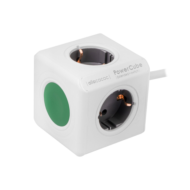 قیمت و خرید چندراهی برق الوکاکوک مدل Powercube Extended + Switch