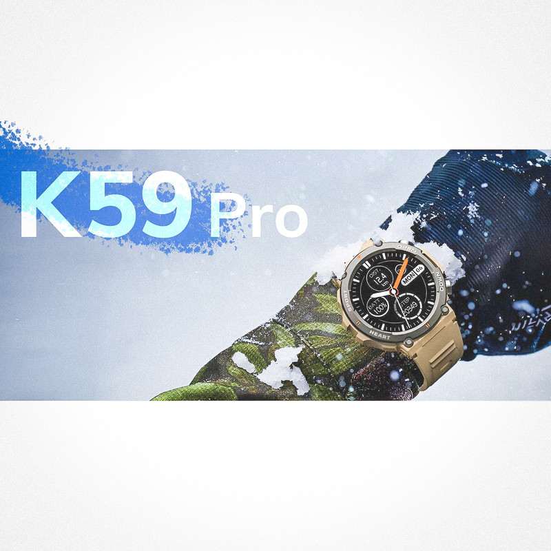 قیمت و خرید ساعت هوشمند مدل K59 Pro