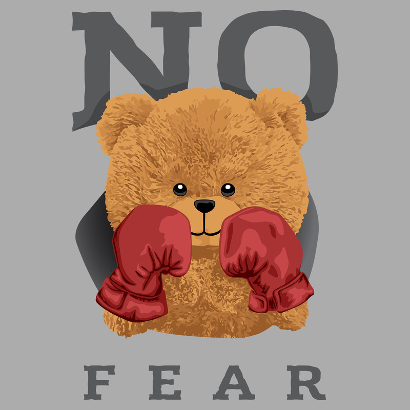 قیمت و خرید استیکر پارچه و لباس مدل dtf طرح تدی کد H15.27 مجموعه 12 عددی