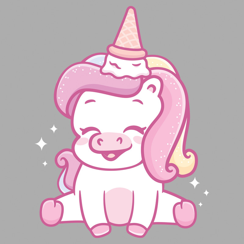 قیمت و خرید استیکر پارچه و لباس مدل dtf طرح یونیکورن کد H15.975 مجموعه 4 عددی