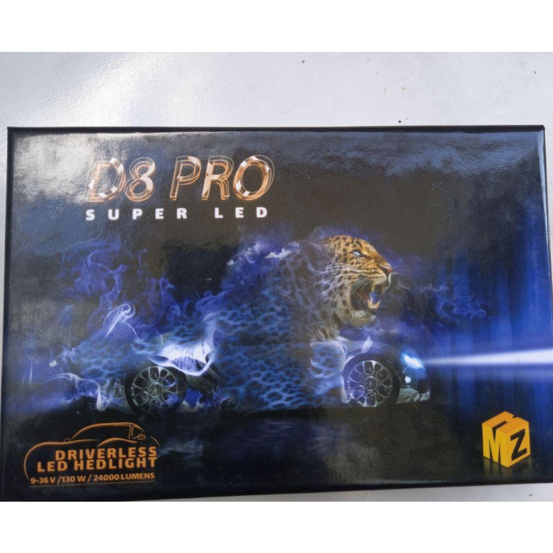 قیمت و خرید هدلایت ام زد ام مدل d8pro-h7 بسته دو عددی