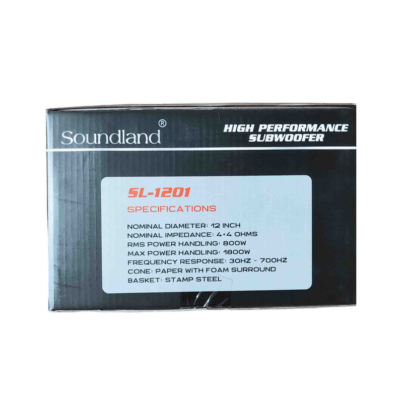 قیمت و خرید ساب ووفر خودرو ساند لند مدل SL-1201