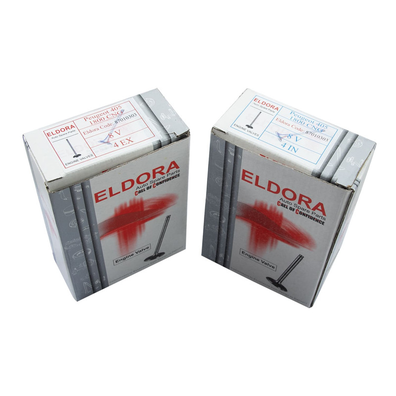 قیمت و خرید سوپاپ دود و هوا الدورا کد 87010303 مناسب برای پژو 405 XU7-CNG بسته 8 عددی